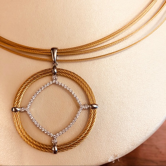 Alor | Jewelry | Alor Cable And Diamond Necklace | Poshmark